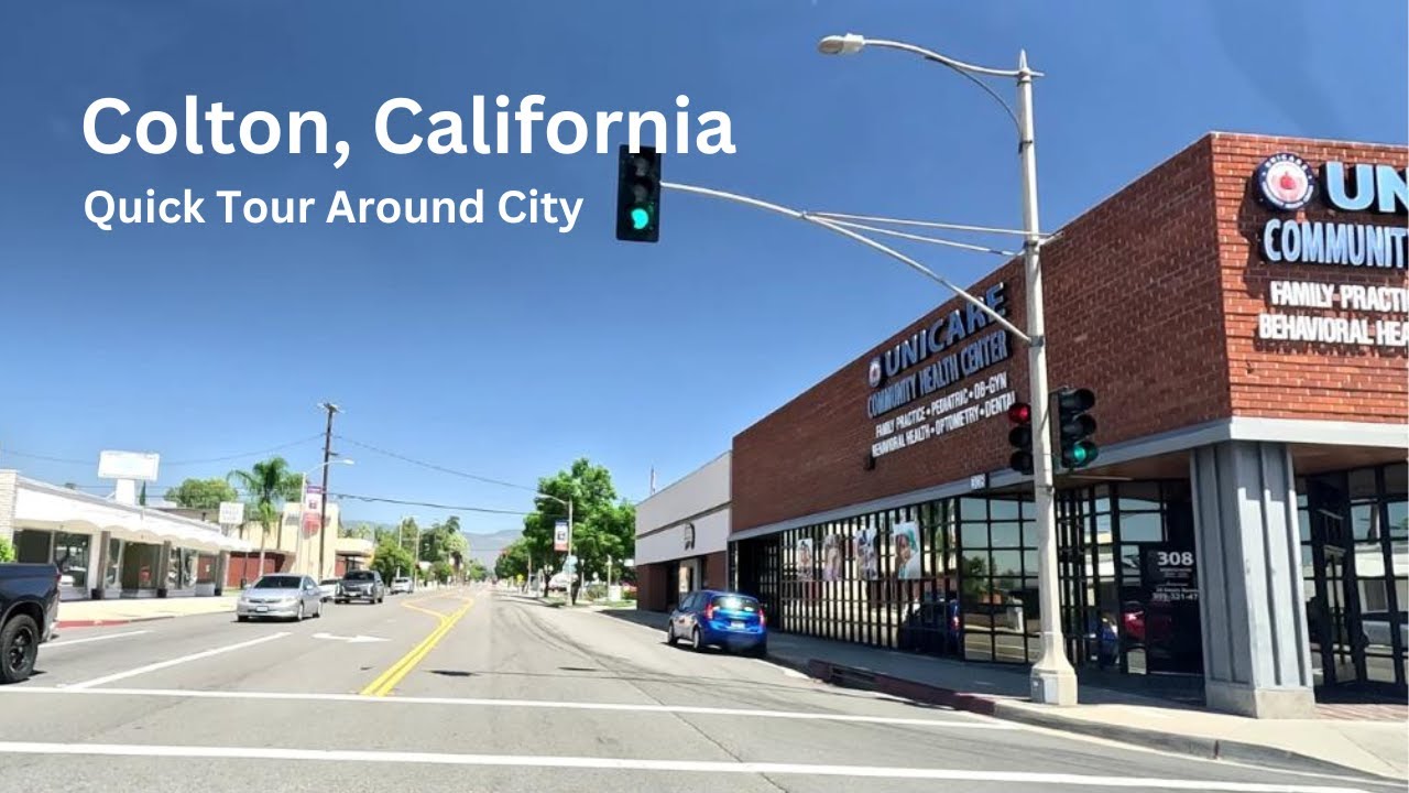 Colton, California | Quick Tour Around City | Popular Spots - YouTube