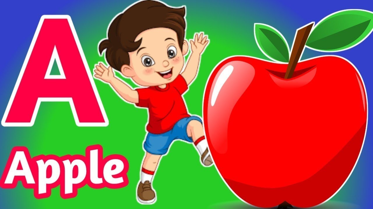 Phonics Song With Two Words||A for Apple🍎||Alphabet Song With Sound for ...