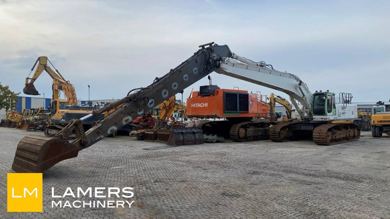 Hitachi Super EX-V EX750.5 for sale @ lamersmachinery.com - YouTube