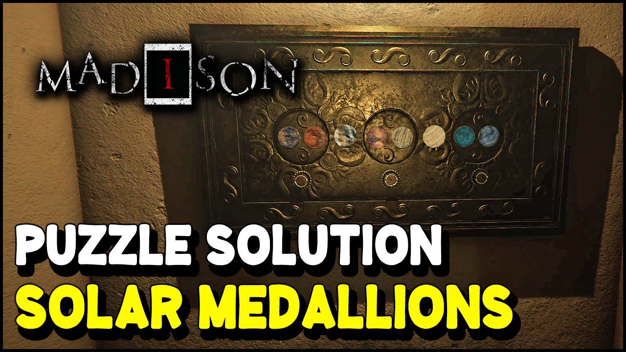 Madison SOLAR MEDALLIONS Puzzle Solution (Planets Puzzle) - YouTube