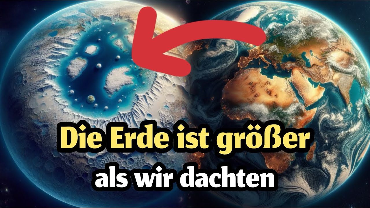 Die Erde ist größer als wir dachten und die Erde ist flach - YouTube