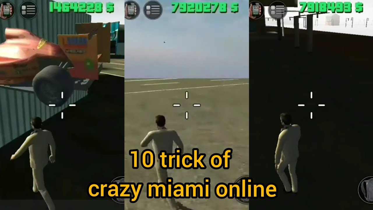 10 tricks of crazy miami online - YouTube