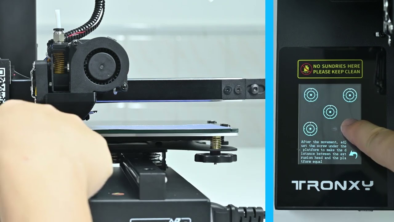 CRUX1: How to Leveling？Leveling Tutorial for Crux 1 mini 3d pritner - YouTube