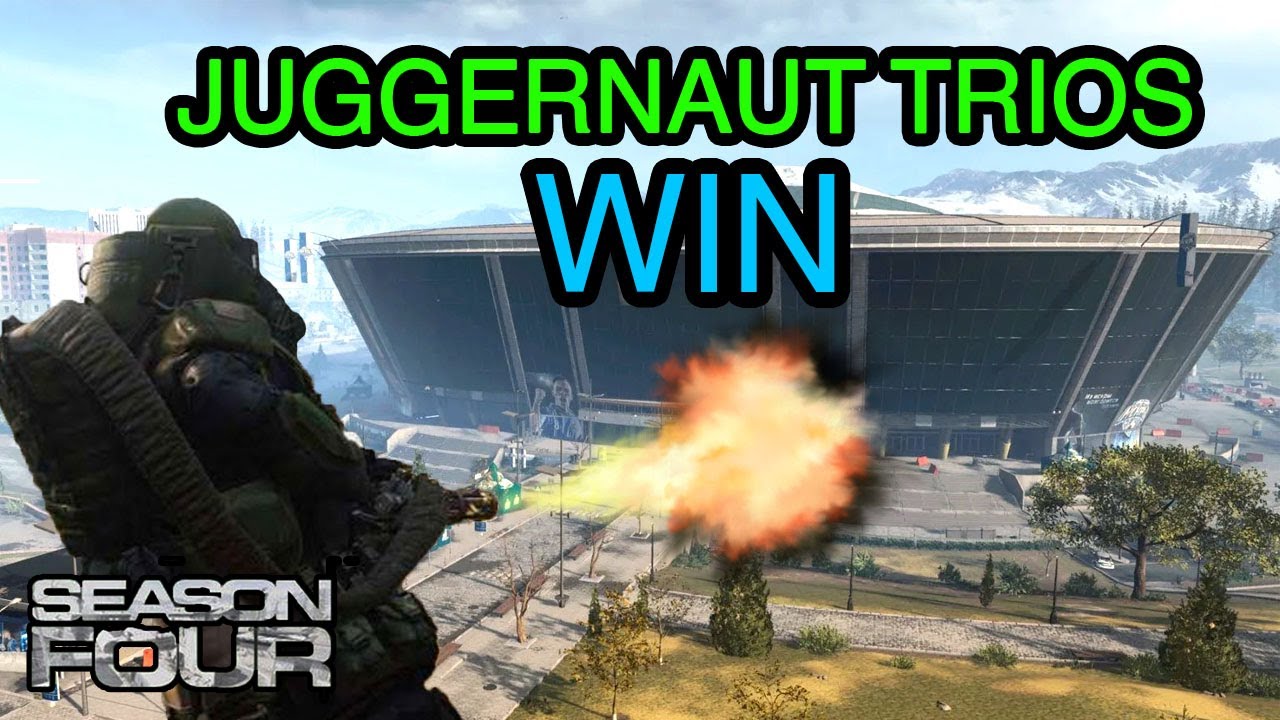 JUGGERNAUT TRIOS WARZONE GAMEMODE // Call Of Duty Modern Warfare Season ...