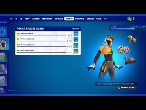 New Free Runway Racer Outfit in Fortnite - YouTube