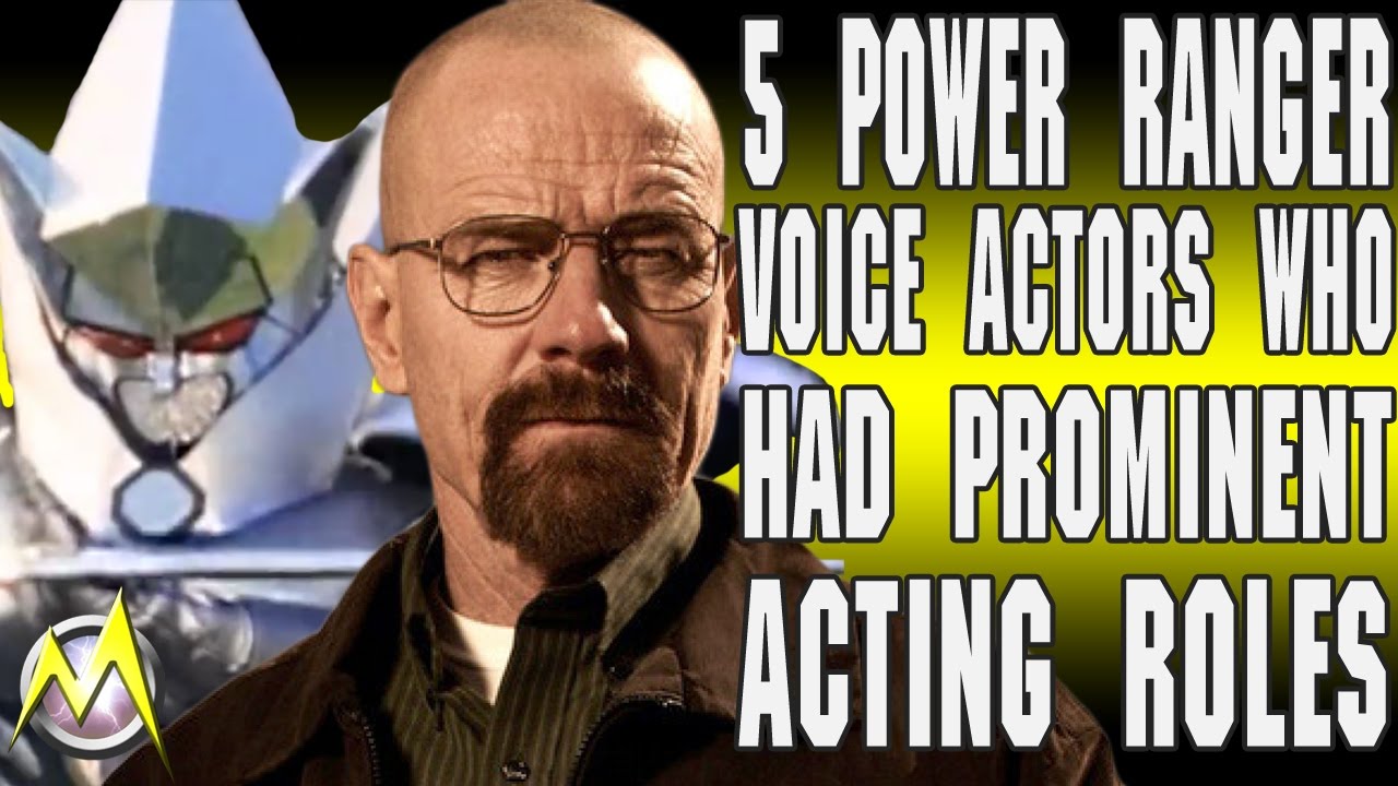 5 Power Ranger Voice Actors who had Prominent Acting Roles - Ranger ...