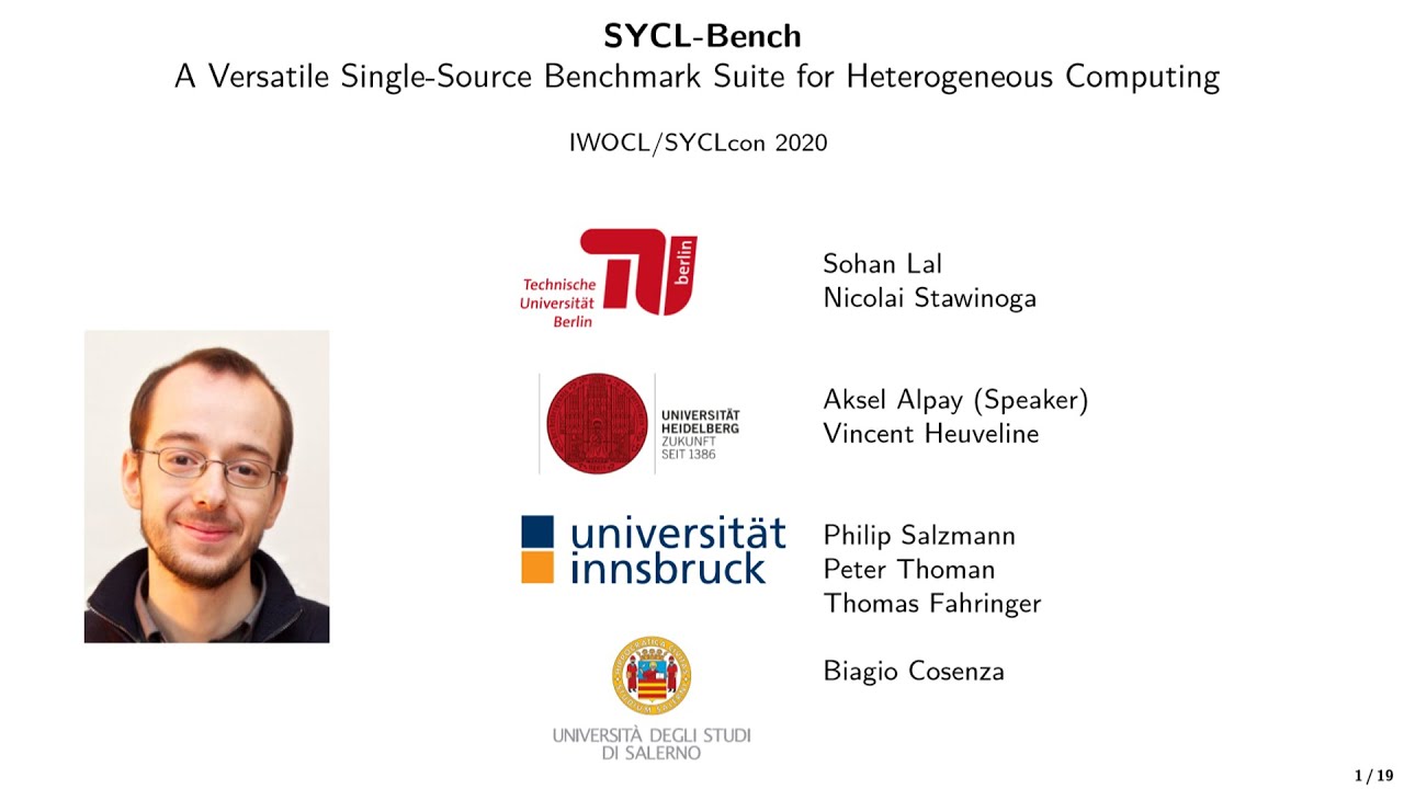SYCL-Bench: A Versatile Single-Source Benchmark Suite for Heterogeneous ...