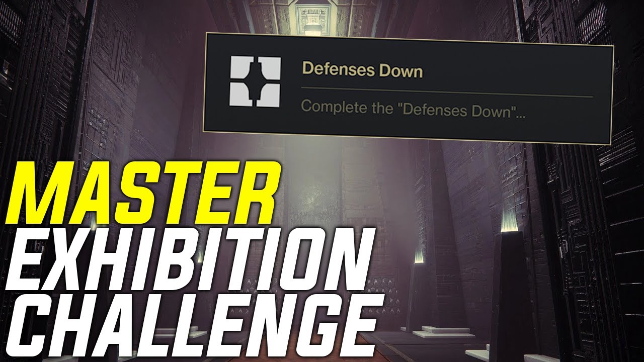 Destiny 2: Master Exhibition Challenge - Vow of the Disciple Raid ...