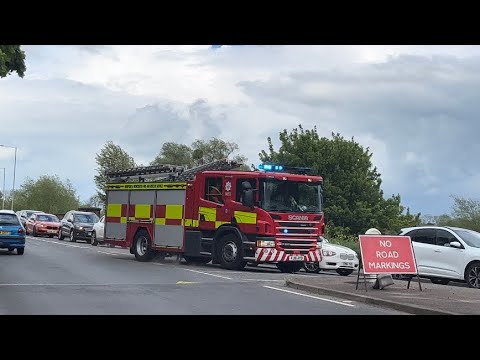 Hereford & Worcester Fire And Rescue Service Responding Lights & Sirens ...