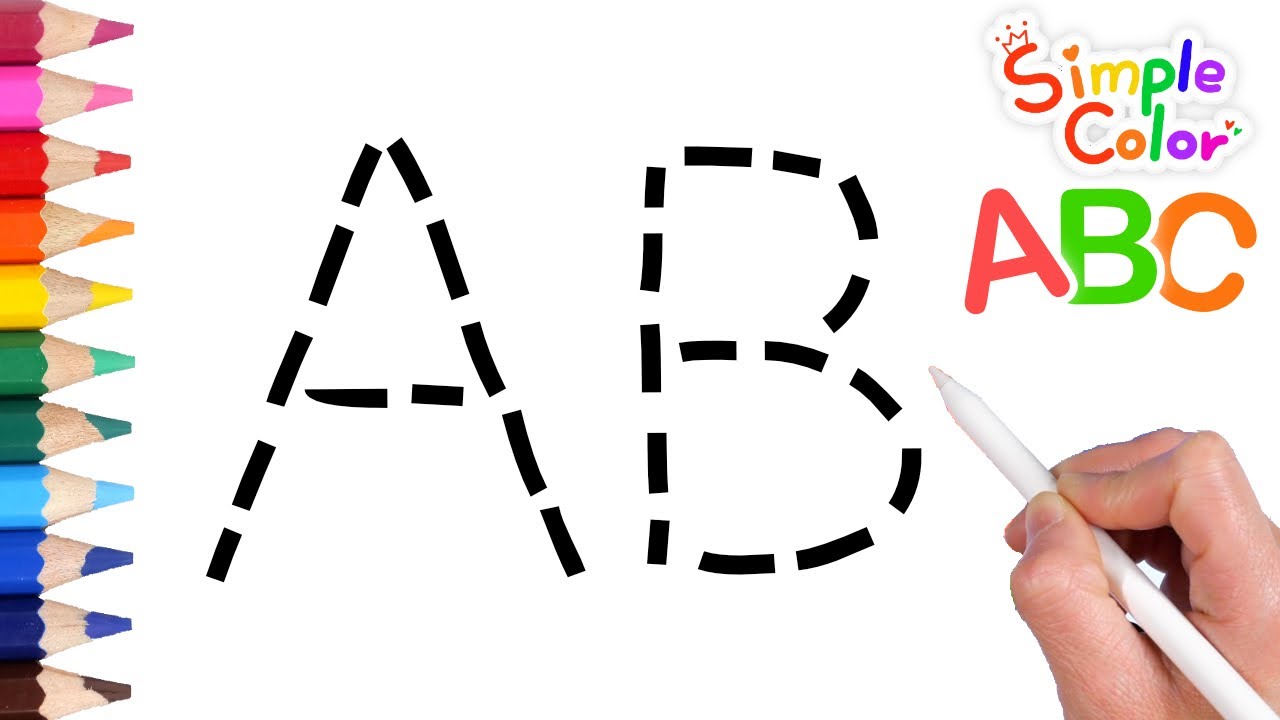 Learn from A to Z | Learn the alphabet with easy words | alphabet easy ...