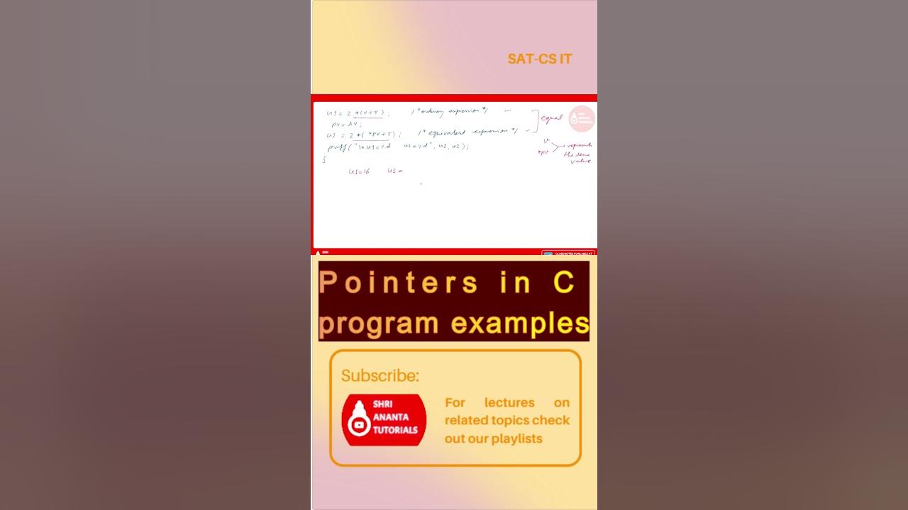 Pointers In C Program Examples Cprogramming Cprogramminginhindi Computerengineering Pointer
