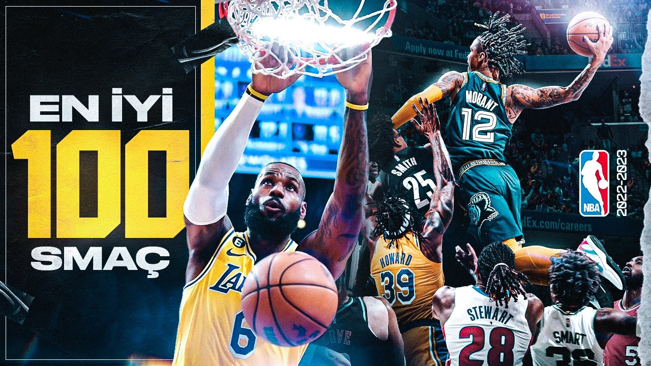 NBA: "YILIN EN İYİ 100 SMACI! (2022-2023)" VİDEOSUNU İZLEDİK! - YouTube