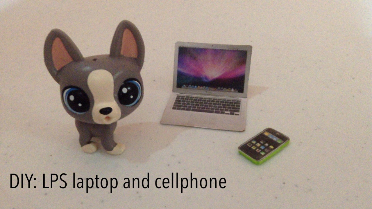 DIY: LPS Laptop and Cellphone ️ - YouTube