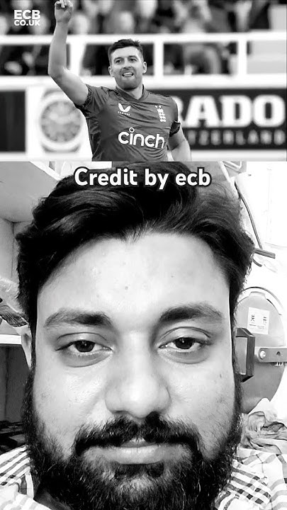 deadly bouncer Mark wood vs azam khan🪵🪓 #england #pakistan #ecb #dhruvrathee #cricketlover # ...