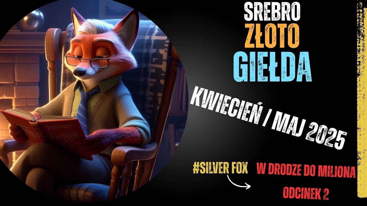 Srebro, Złoto, Giełda - Portfel #SilverFox 2025.05 - YouTube