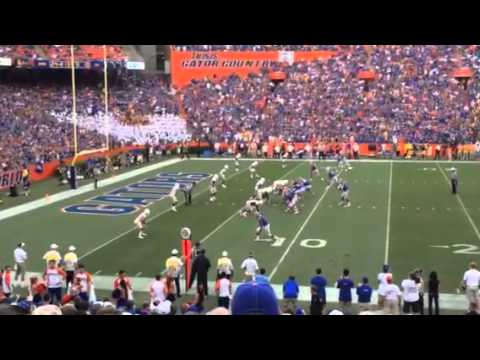 Tyler Murphy's first Touchdown Florida Gators - YouTube