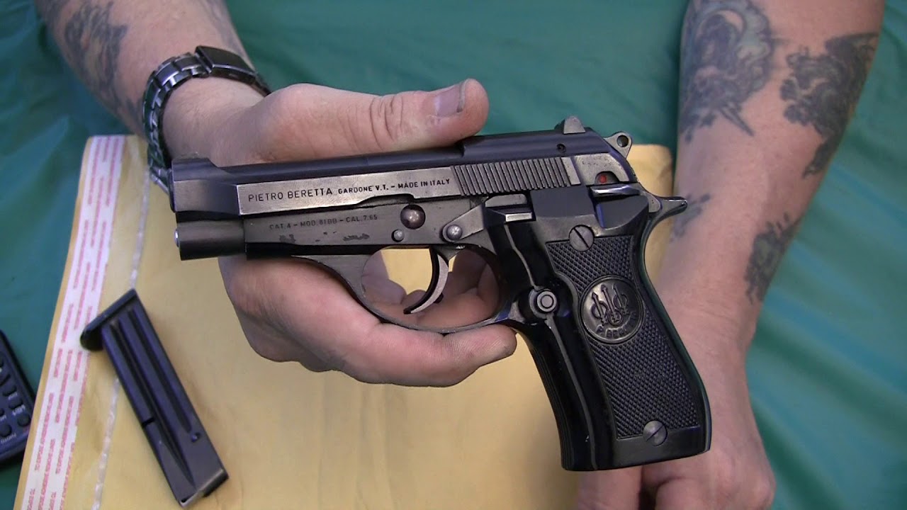Beretta Mod 81 BB from Aim Surplus Review - YouTube