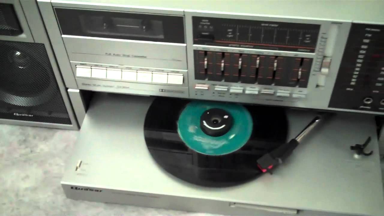 Quasar Boom Box Record Player - YouTube