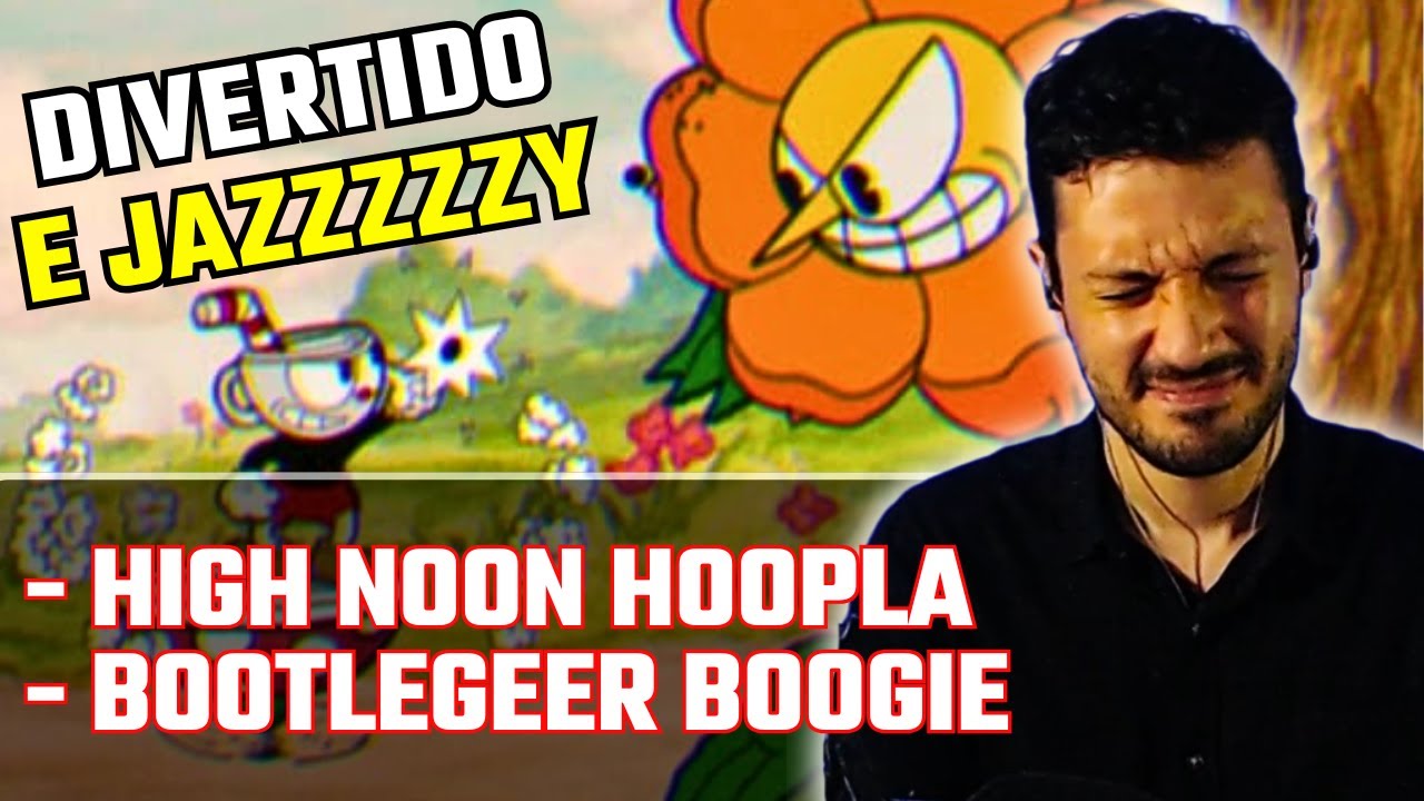Músico REAGE a trilha de CUPHEAD - Bootlegger Boogie e High Noon Hoopla ...