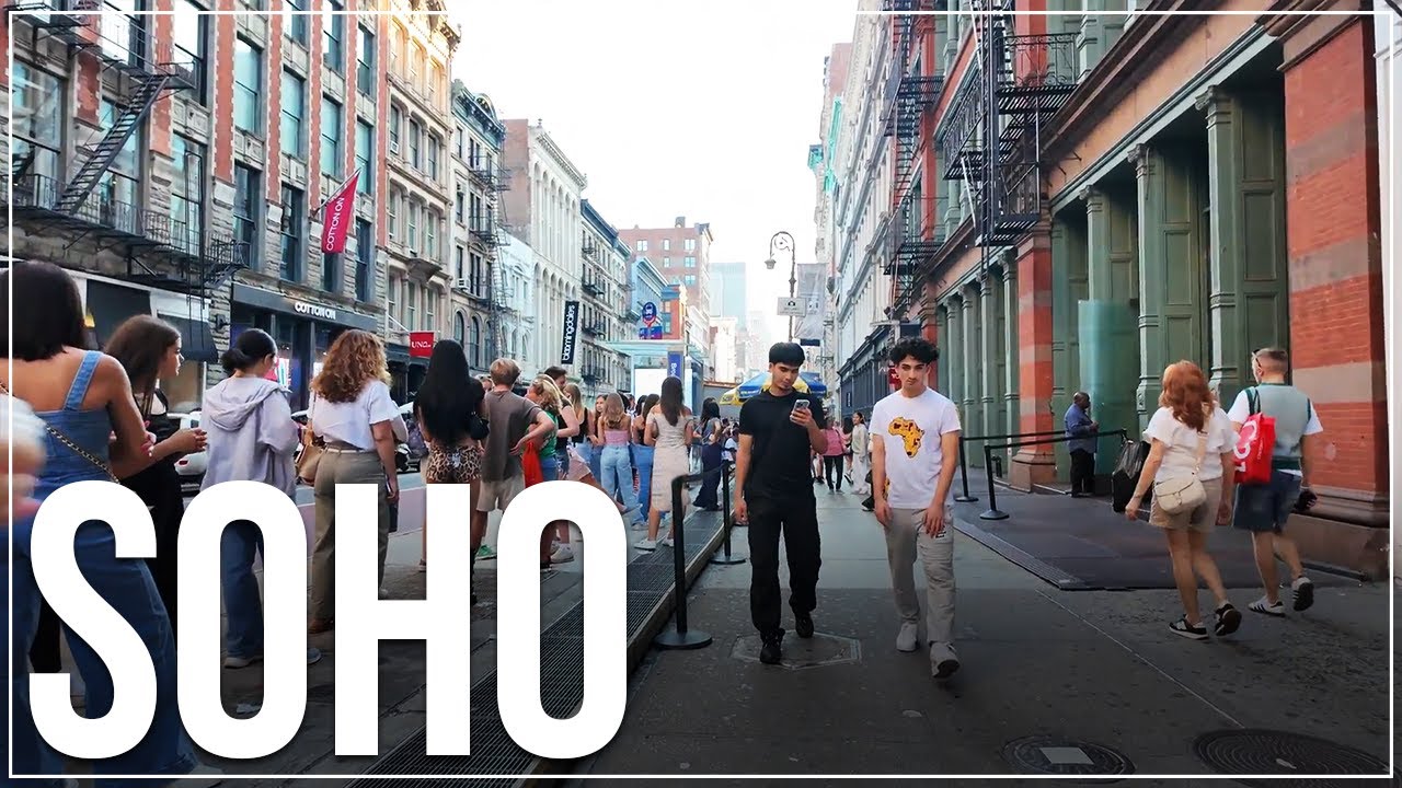 New York City Walking Tour | SOHO | Walk In Manhattan - YouTube