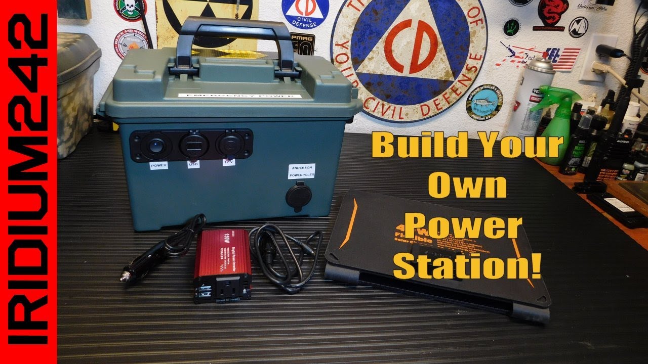 Budget Prep - Build Your Own Solar Power Station! - YouTube
