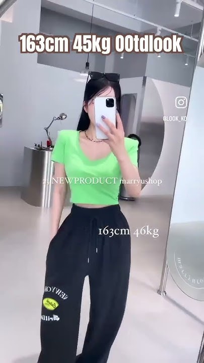 163cm 46kg ootd 💙🫶🏿 - YouTube