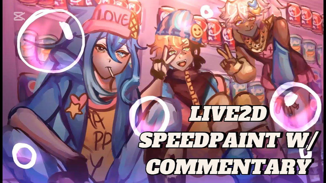 [OC] Orbit in a supermarket!! - Live2D Speedpaint w/ Commentary- #71 - YouTube