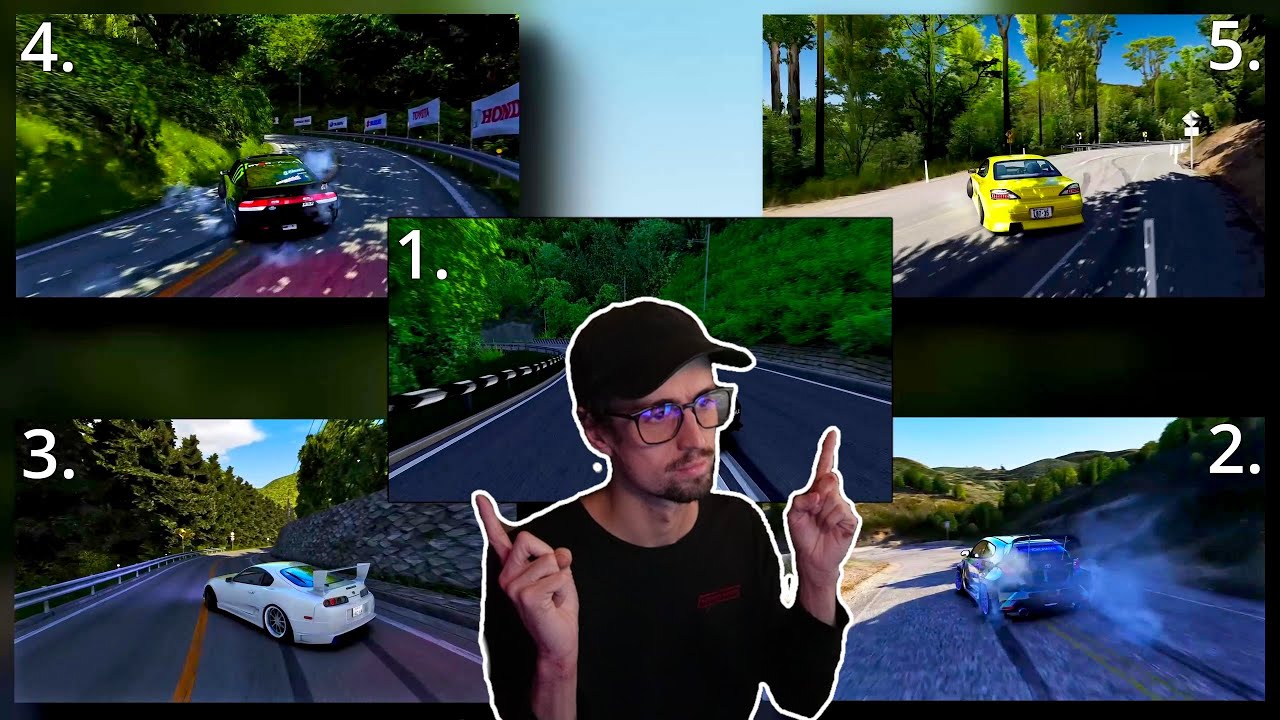 Top 5 Touge Tracks - Downhill Drift Maps in Assetto Corsa - YouTube