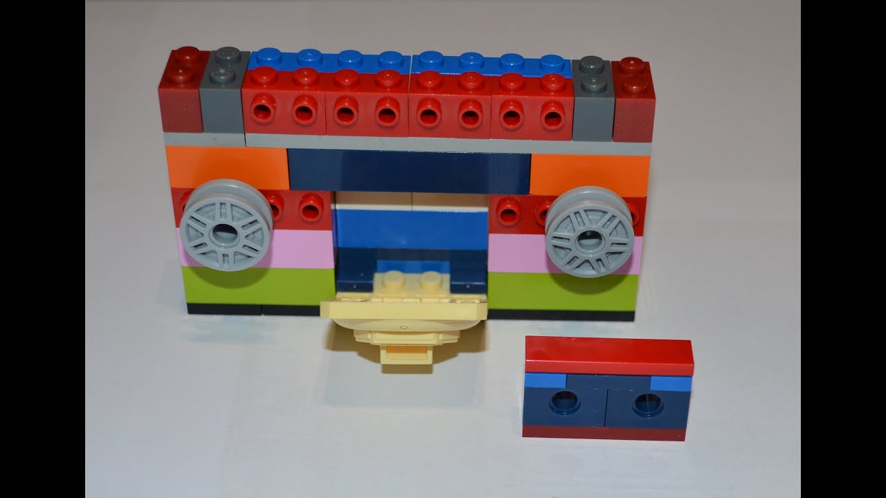 Касетний магнітофон / How to create tape recorder Lego Classic - YouTube