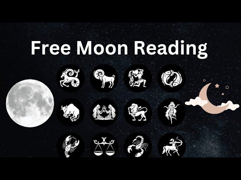 Free Moon reading 2025 | full moon reading | moon reading for today ...
