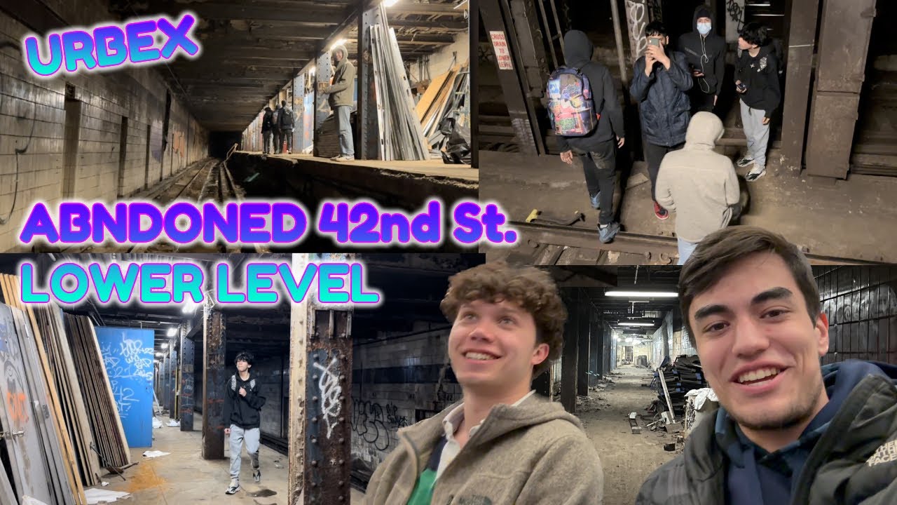 Vlog #315 URBEX ABANDONED TIMES SQUARE SUBWAY STATION - YouTube