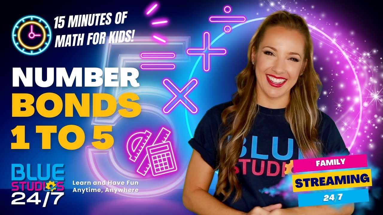 Number Bonds 5 (Number Pairs to 5) | Math with Margeaux! - YouTube