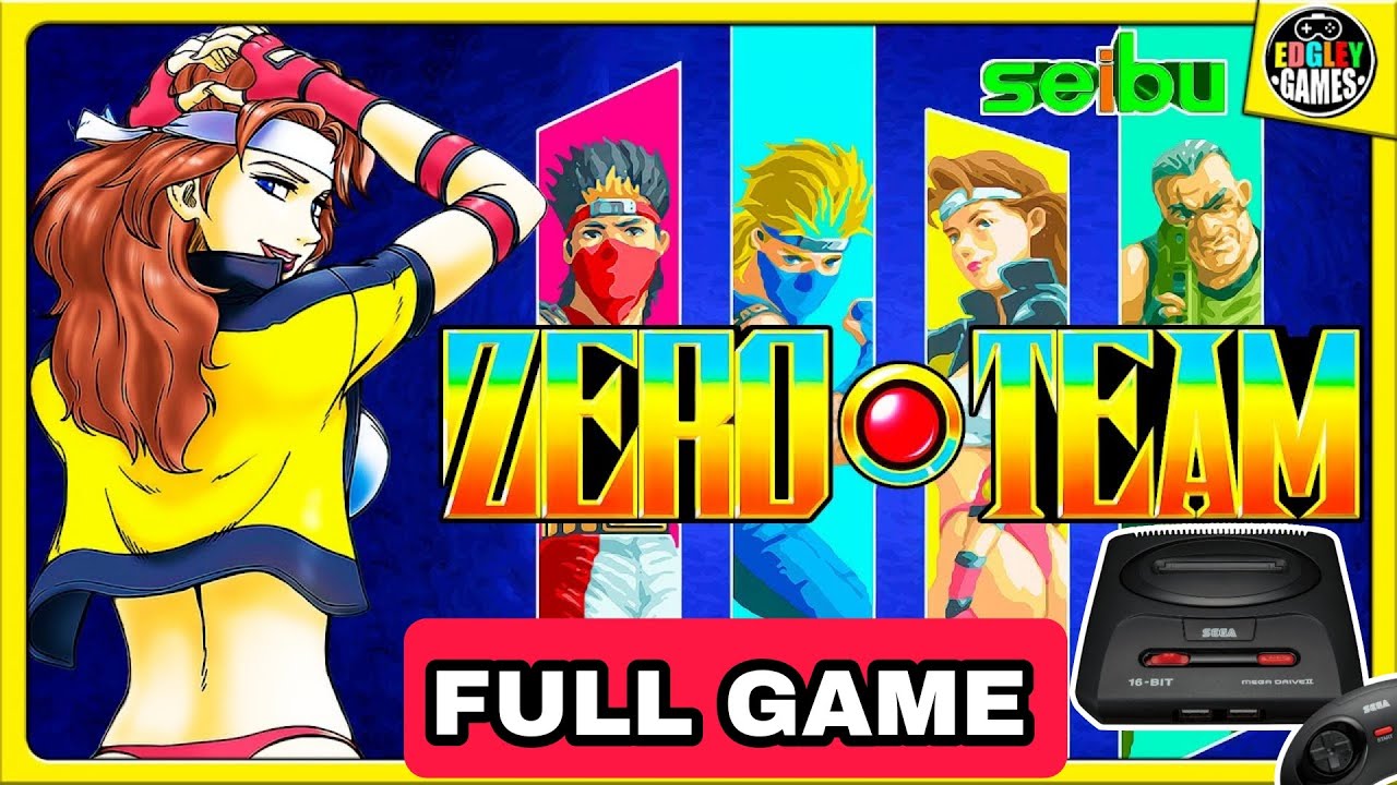 Zero Team U.S.A Gameplay Walkthrough FULL GAME [Sega] - YouTube