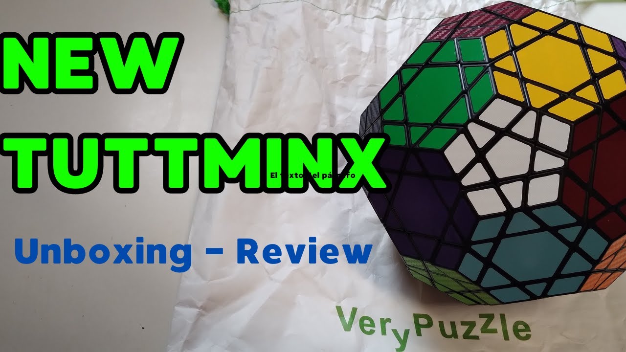 NEW TUTTMINX Verypuzzle 90 Classical V2 2024. UNBOXING, REVIEW y unos cometarios sobre geometría ...