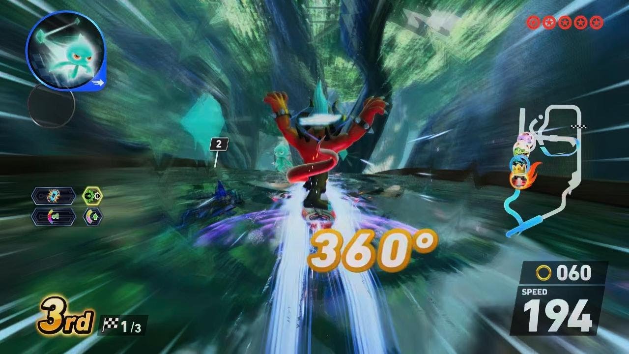 LASER WISP CLUTCH ~ Sonic Racing: CrossWorlds - YouTube