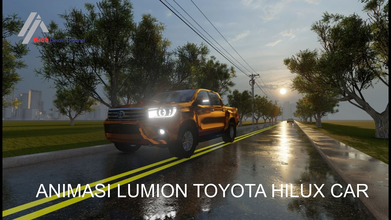 Lumion Cinematic Animation (Toyota Hilux Car) - YouTube