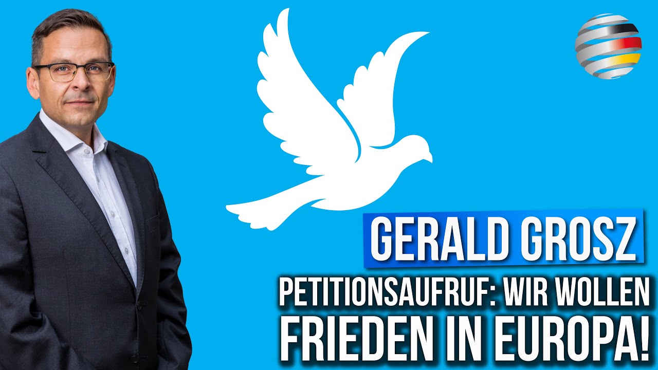 Petition: Wir wollen Frieden in Europa! | Ein Kommentar von Gerald ...