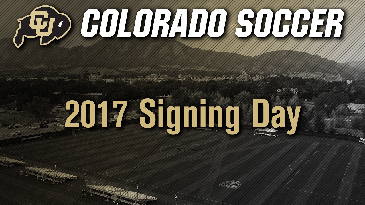 2017 Soccer Signing Day - YouTube