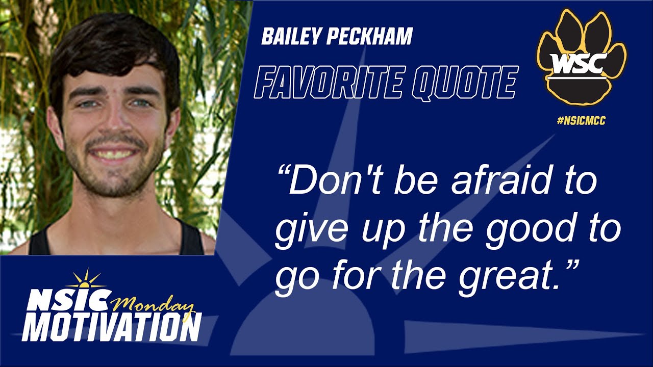 NSIC Monday Motivation w/ Bailey Peckham of Wayne State - YouTube