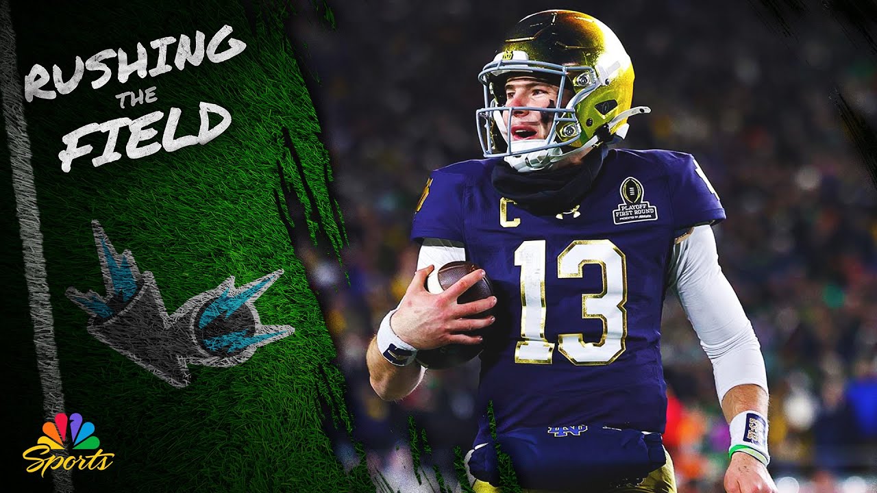 Notre Dame 'proved what they needed to' vs. Indiana in CFP | Rushing ...