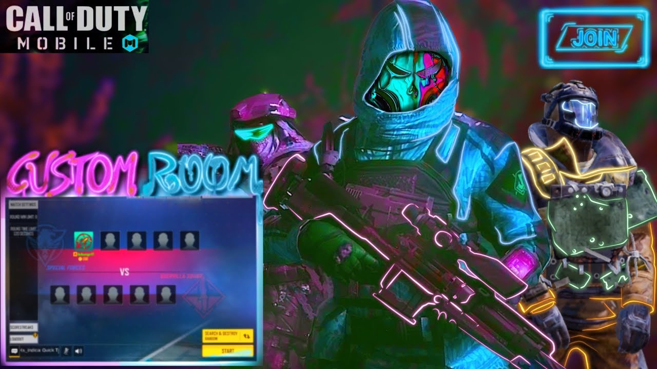 CODM live stream/ CUSTOM ROOM sunday and MEMBER only fun too!! / !join ...