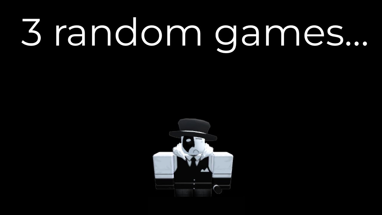 Playing three random games - YouTube
