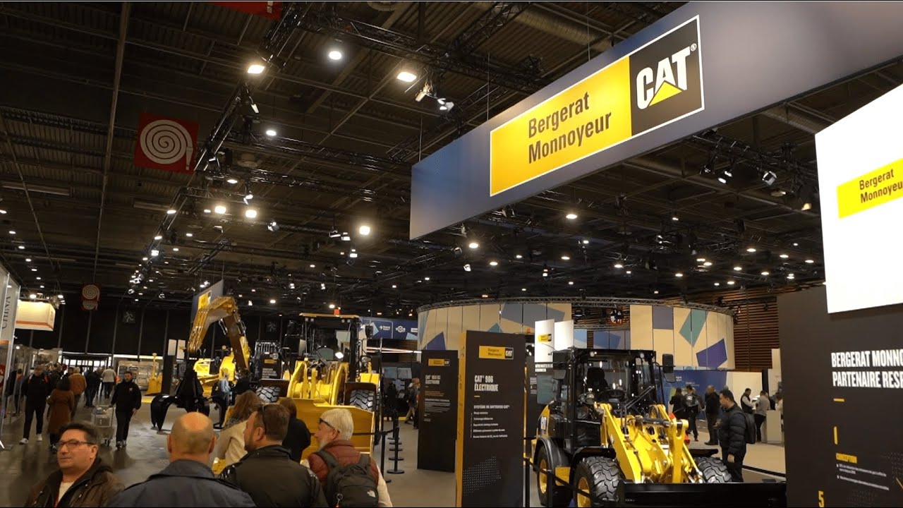 Bergerat Monnoyeur à INTERMAT 2024 - YouTube