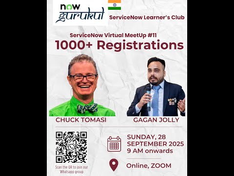 The OG of ServiceNow Developers–Chuck Tomasi LIVE ... - ServiceNow ...