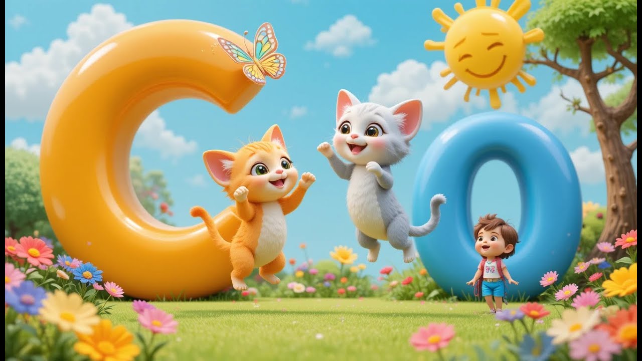 cat counting song | learn numbers with animals – educational kids songs ...