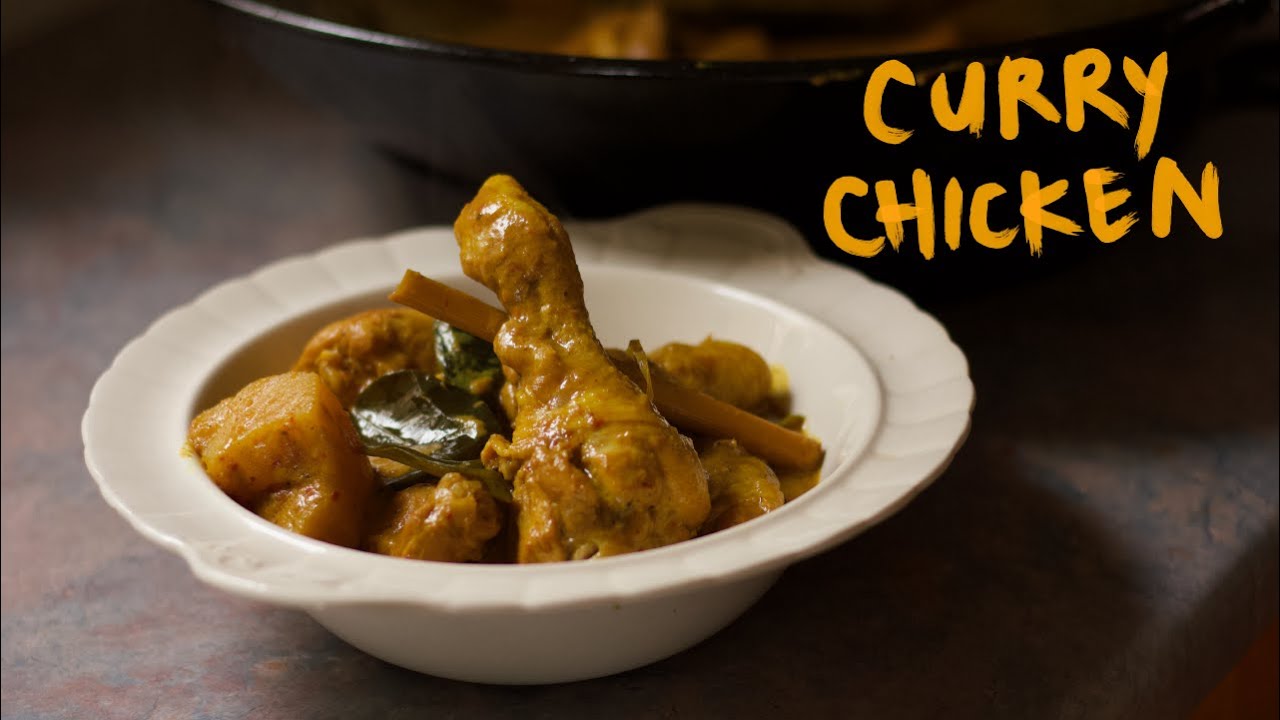 Curry chicken | Singaporean-Style Chicken & Potato Curry - YouTube