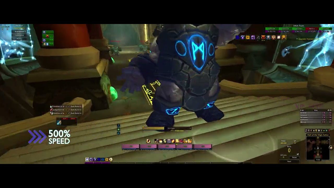 Halls of Stone - WoW Multiboxing WotLK Classic - Leveling 5x Paladin ...
