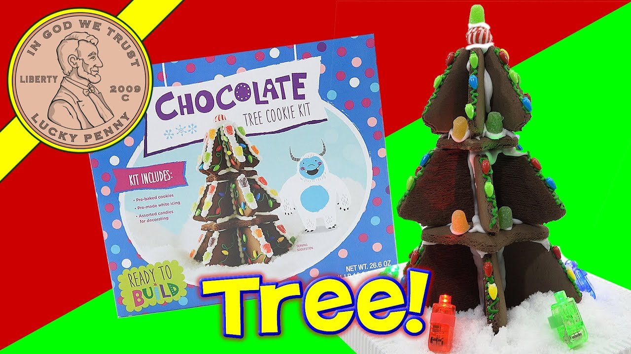 How TO Make The Chocolate Christmas Tree Cookie Decorating Kit - Merry ...