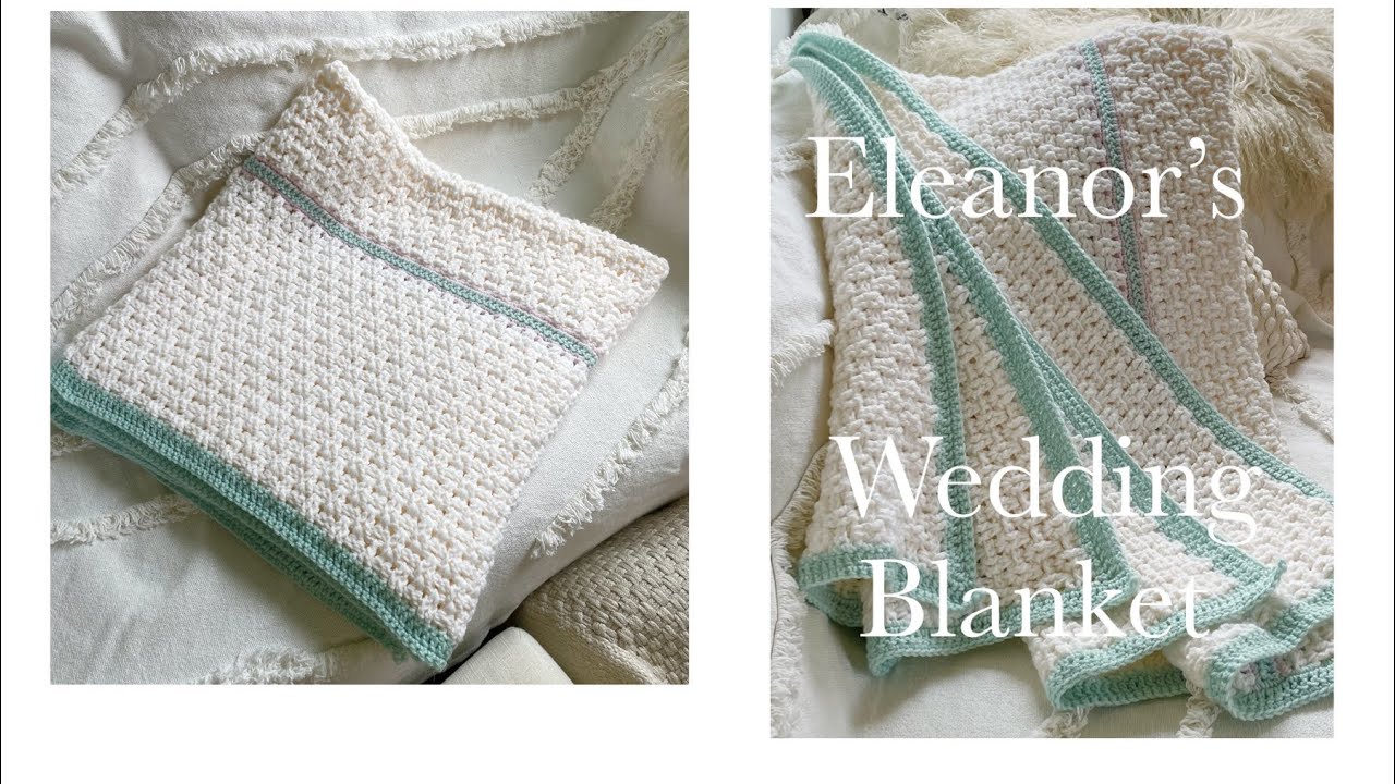 Crochet Wedding Blanket, Easy Repeat! ⁠Cottagecore - YouTube