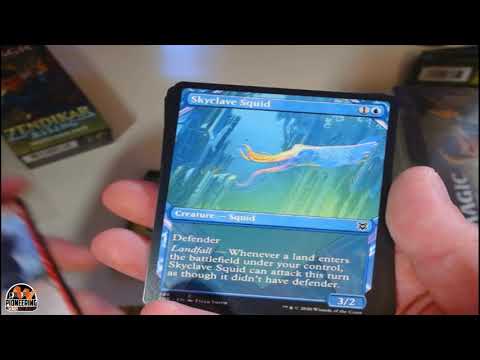 Unboxing ZendiKar rising booster box and Pre Release Kit - YouTube